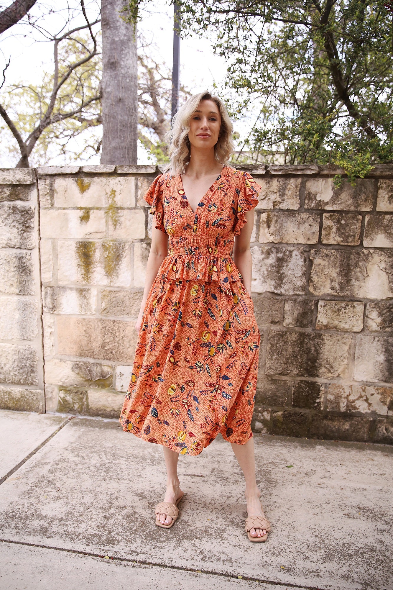 Brielle Dress Cherry Blossom