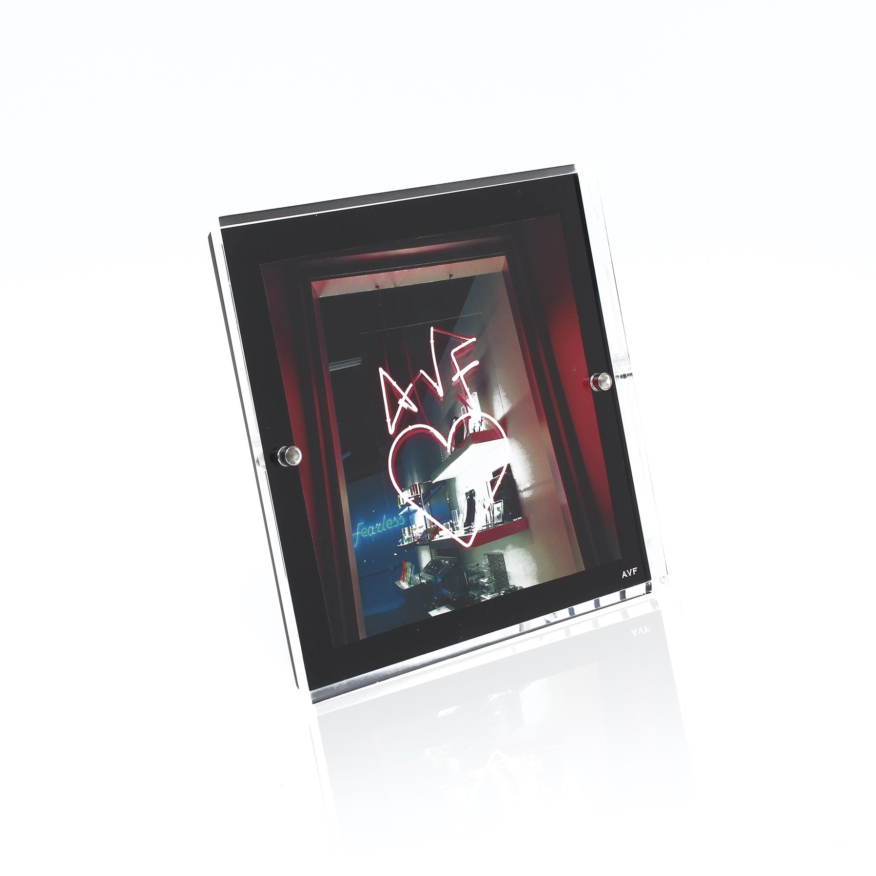 AVF Voltage Square Snap Frame 5x5, Black
