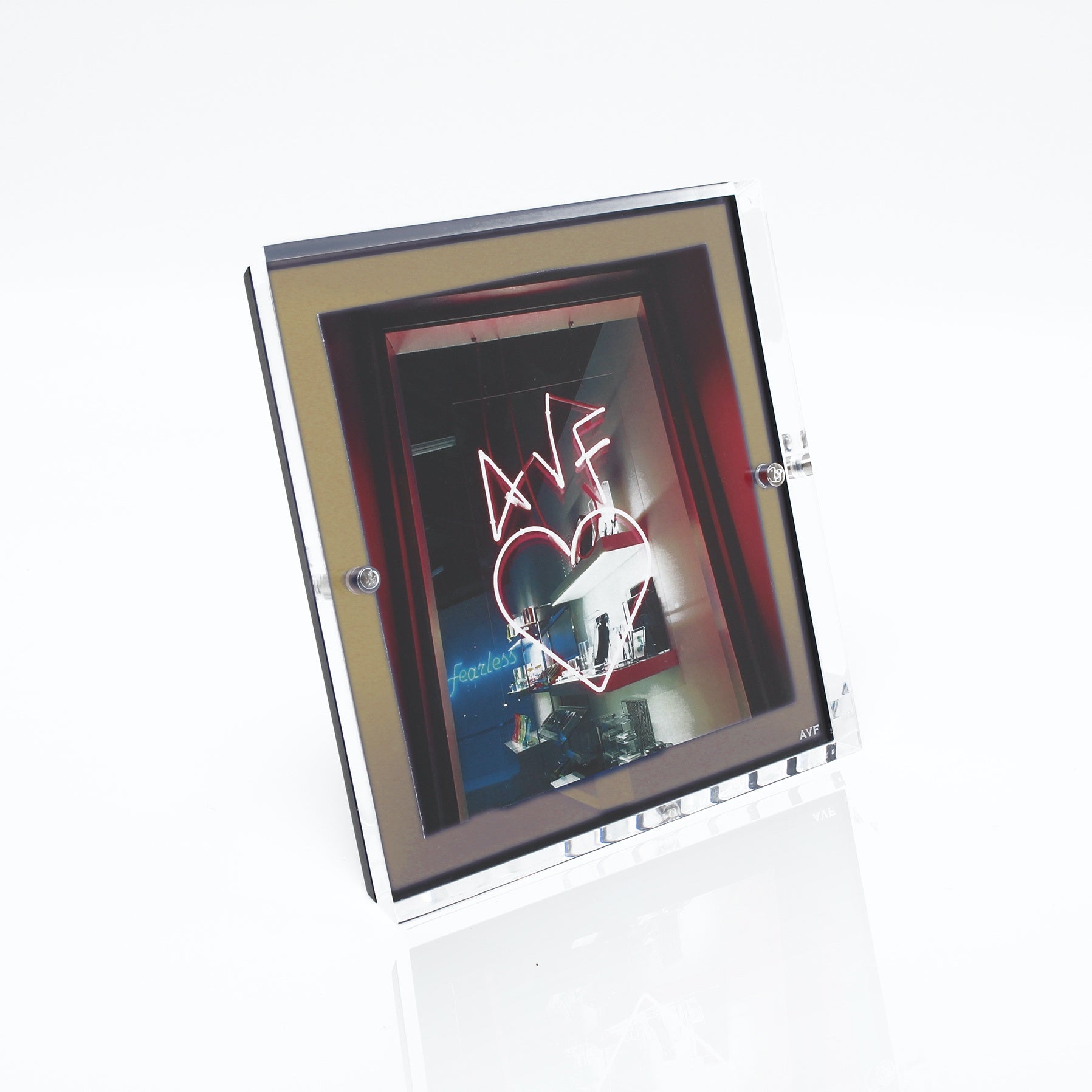 AVF Voltage Square Snap Frame 5x5, Bronze